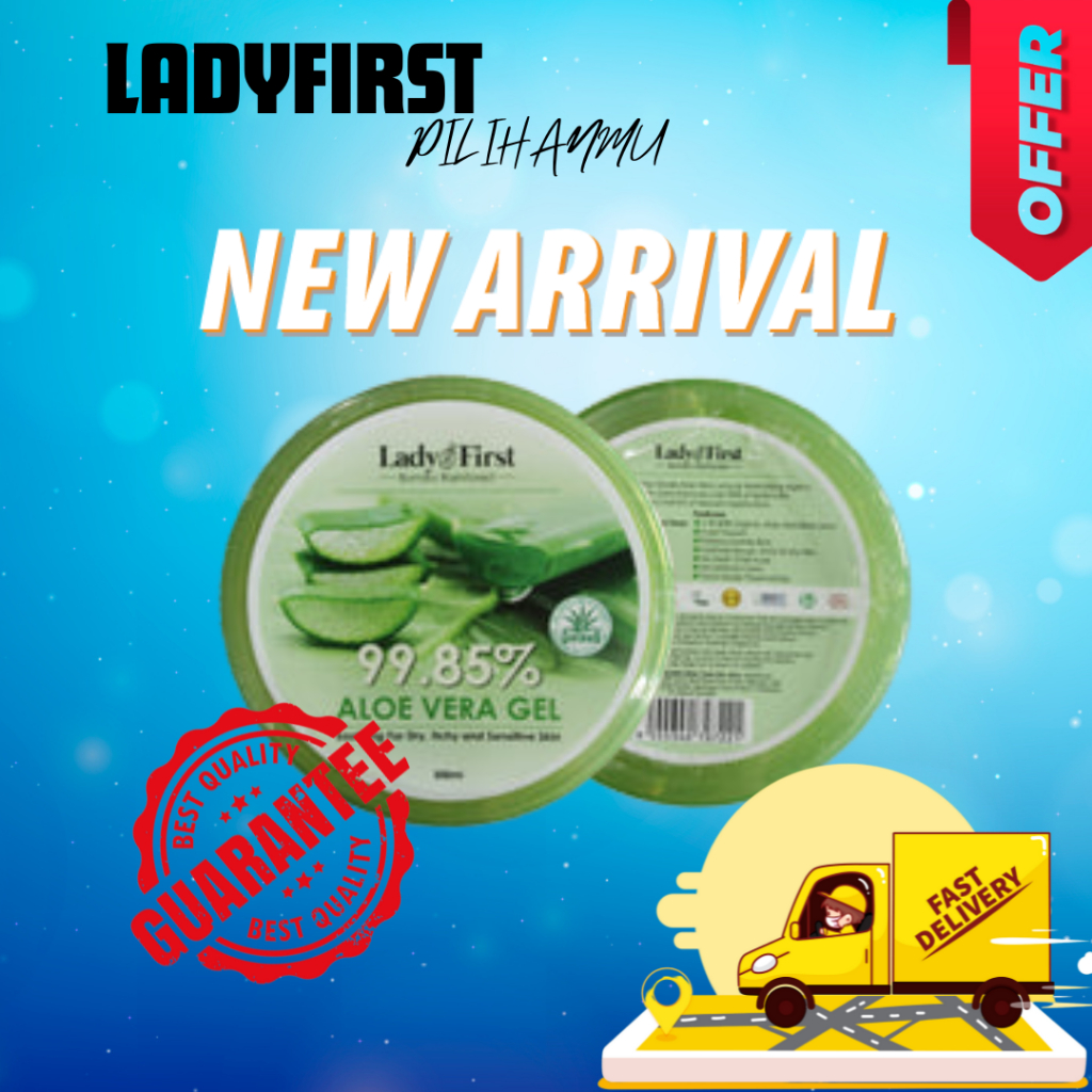 LadyFirst Aloe Vera Gel 99.85% 300ml | Shopee Malaysia