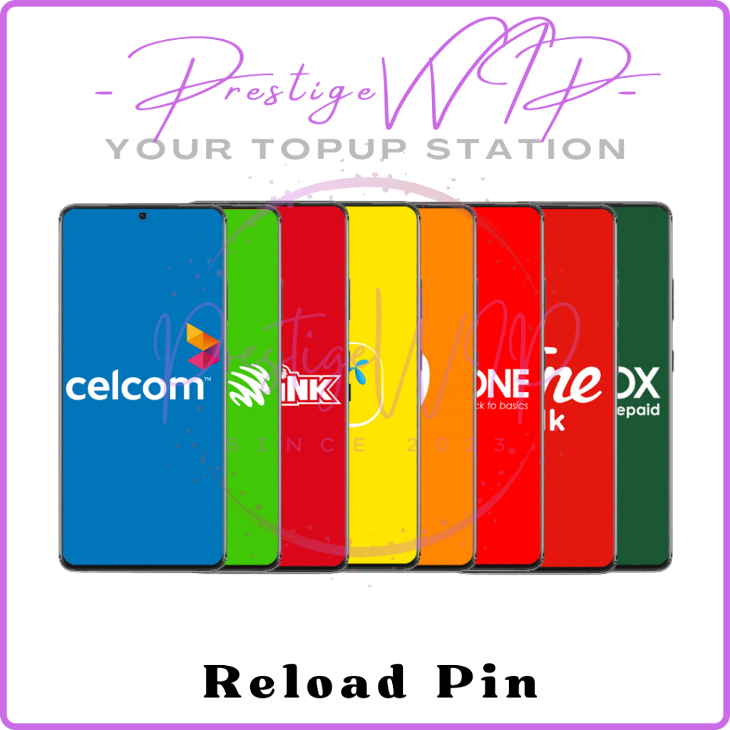 *No Voucher/Promo* All Telco Fast Reload Pin | Shopee Malaysia