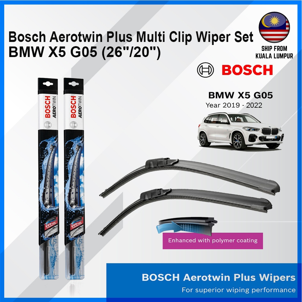 (2pcs) Bosch Aerotwin Wiper Blade (Multi-Clip) for Car BMW | Shopee ...