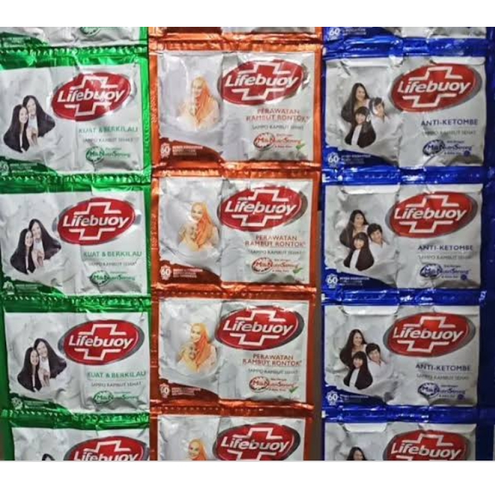SHAMPOO LIFEBOUY 1 renteng 12sachet*9ml (108ml) | Shopee Malaysia