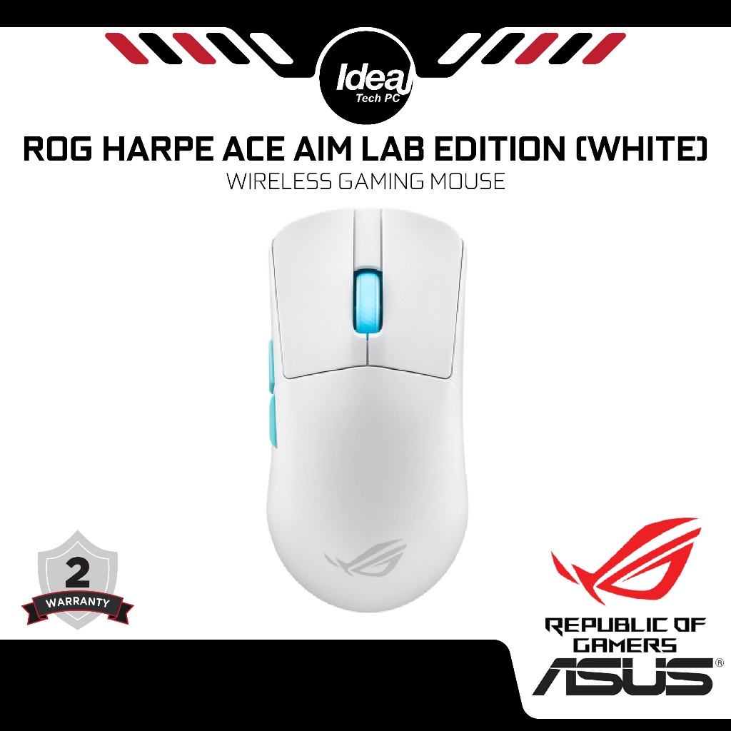 ASUS ROG HARPE ACE AIM LAB EDITION | P713 | White | Wireless Gaming ...