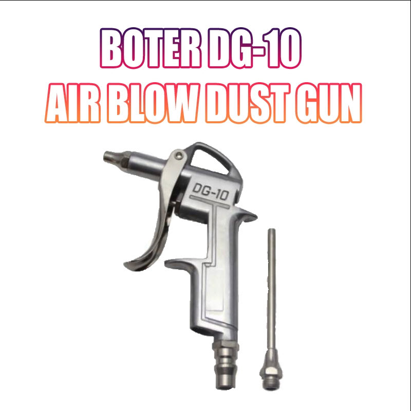 DG-10 Air Blow Dust Gun High Pressure Cleaner Pneumatic Duster Airbrush ...