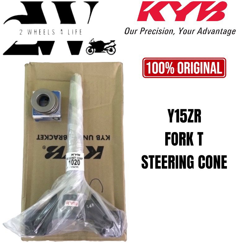 YAMAHA Y15 /Y15Z /Y15ZR /LC135 V8 FORK T UNDER BRACKET STEERING STEM STEERING CONE 100% ORIGINAL ...