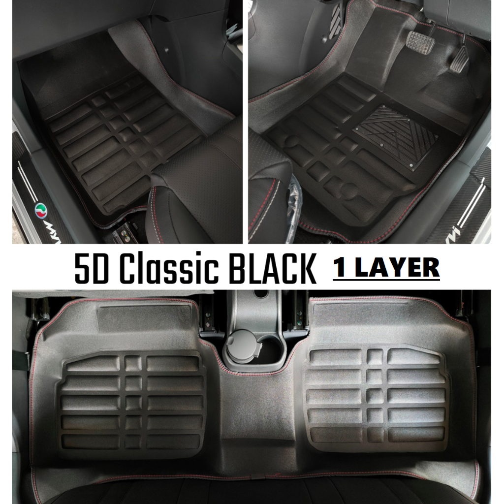 DR.MATS DIAMOND 5D Carpet ISUZU DMAX 2013-2020 Kereta Karpet Waterproof ...