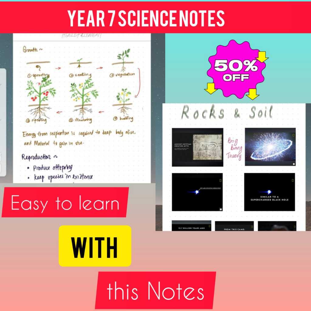 ⭐[IGCSE NOTES] Year 7 Science Notes and Questions for IGCSE Students ...