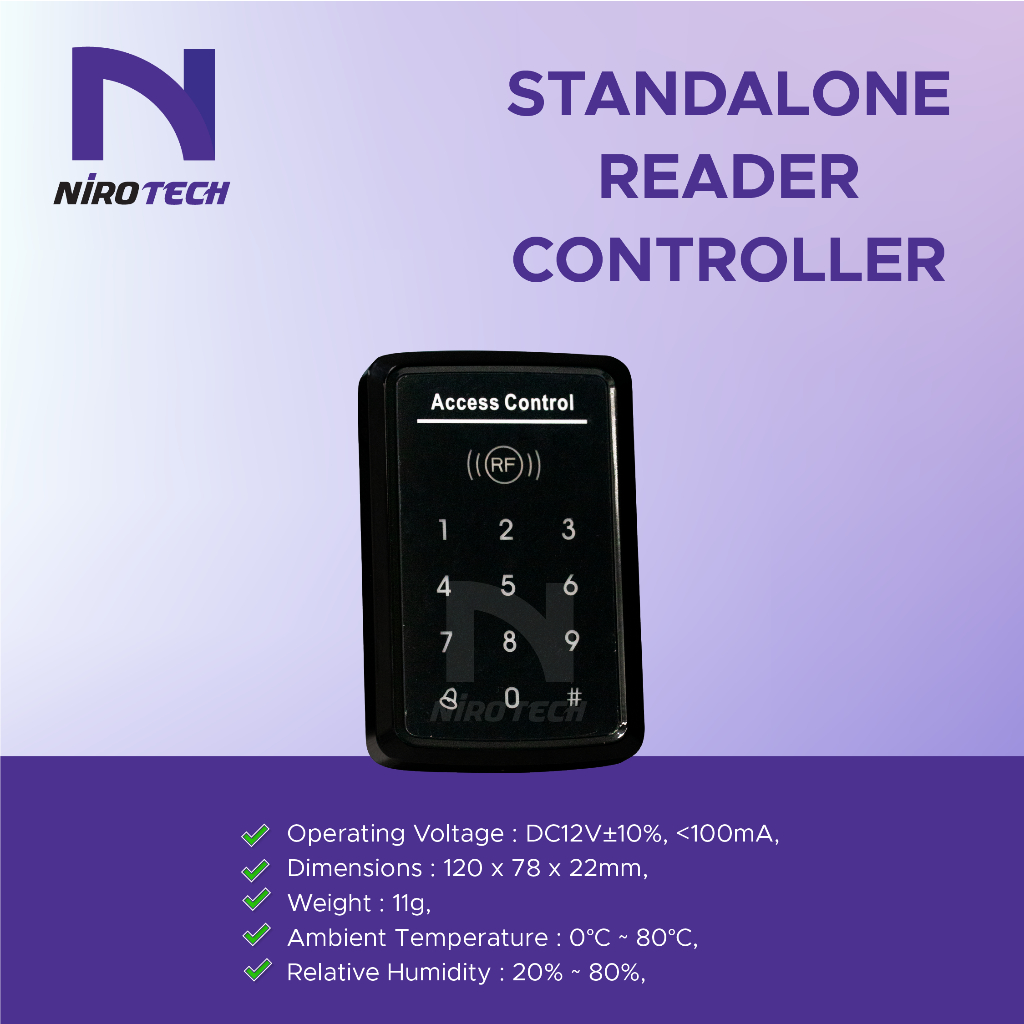 IDGARD - STANDALONE READER CONTROLLER | Shopee Malaysia