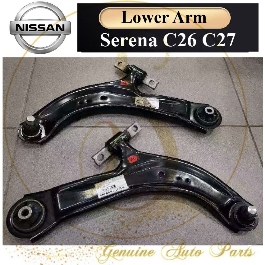 (100% ORIGINAL JAPAN) NISSAN SERENA C26 C27 LOWER ARM 54500-5TA0A 54501 ...