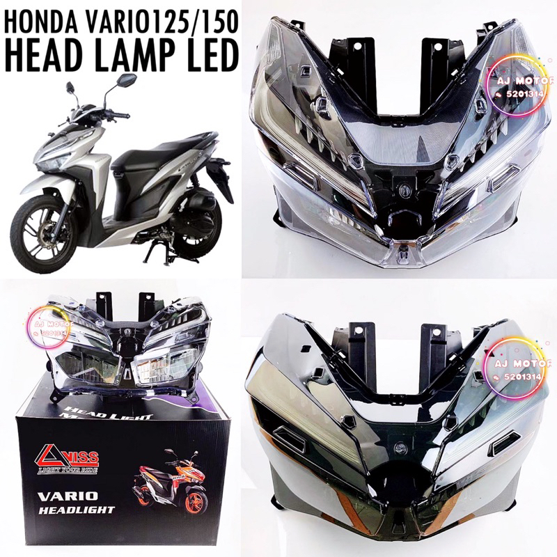 HONDA VARIO 150 VARIO150 HEAD LAMP LED / TAIL LAMP RGB WITH SIGNAL ...