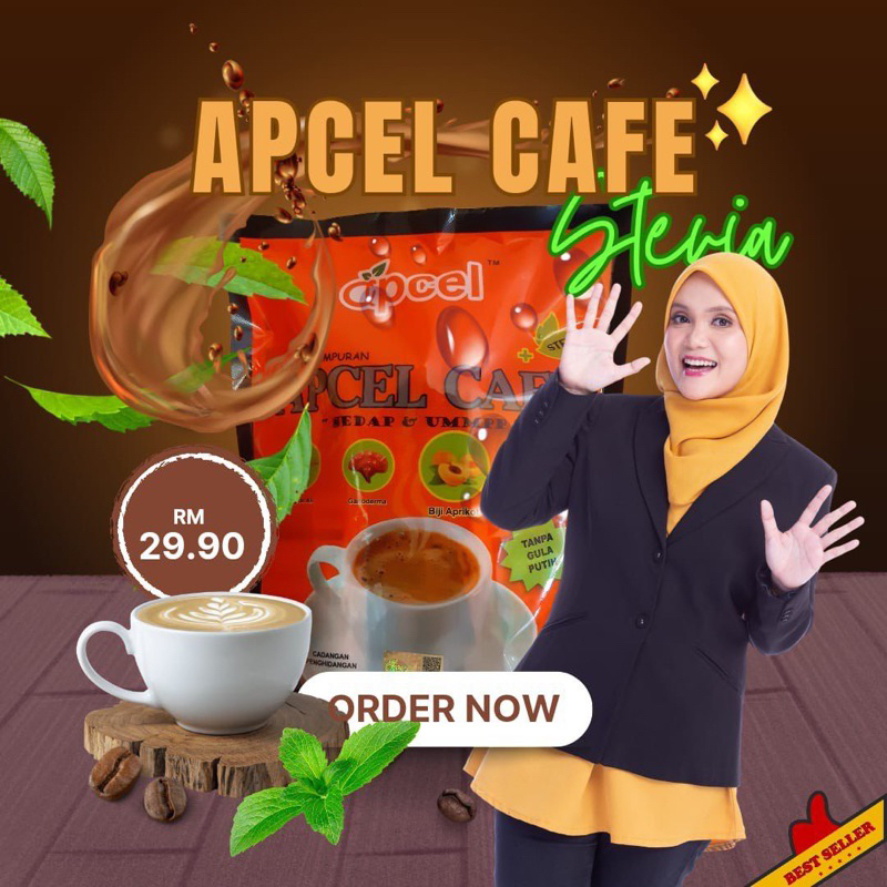 APCEL COFFEE DAN STEVIA | Shopee Malaysia