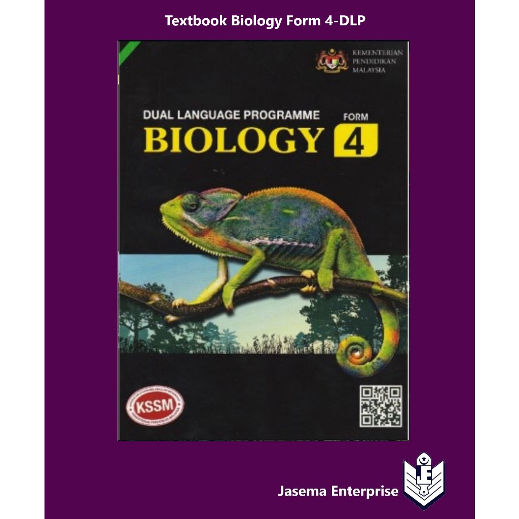 Textbook Biology Form 4 - DLP [9789672250838] | Shopee Malaysia