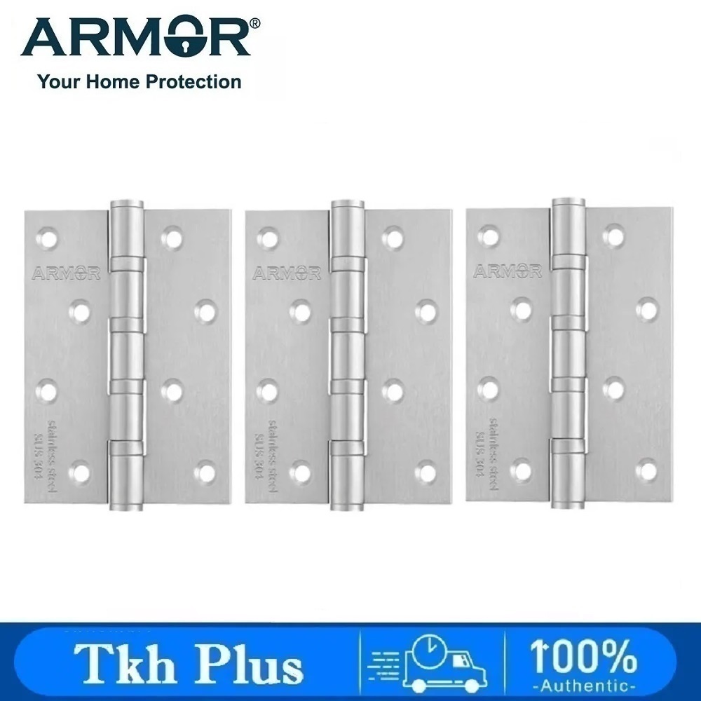 ARMOR ADH-S41-4BB 4” x 3” x 2.5mm SUS 304 Stainless Steel 4 Ball ...