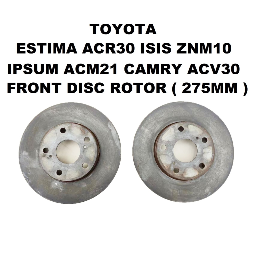 🇯🇵🇯🇵 Front Disc Rotor Toyota Estima Previa ACR30 Isis ZNM10 Ipsum ACM21 ...
