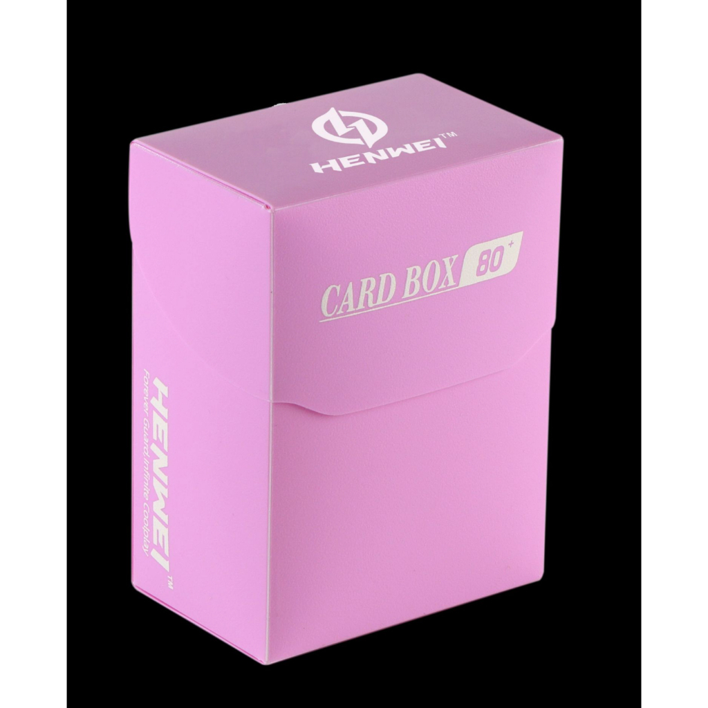 HENWEI Deck Box 80+ Card Deck Box Card Storage Box Card Kotak Simpan ...