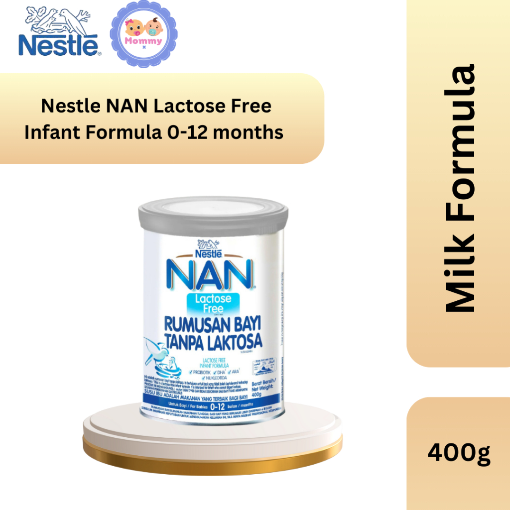 Nestle NAN Lactose Free Infant Formula 0-12 months 400g | Shopee Malaysia