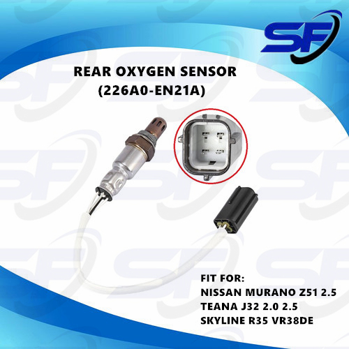 NISSAN MURANO Z51 2.5 TEANA J32 2.0 2.5 SKYLINE R35 VR38DE REAR OXYGEN SENSOR 226A0-EN21A ...