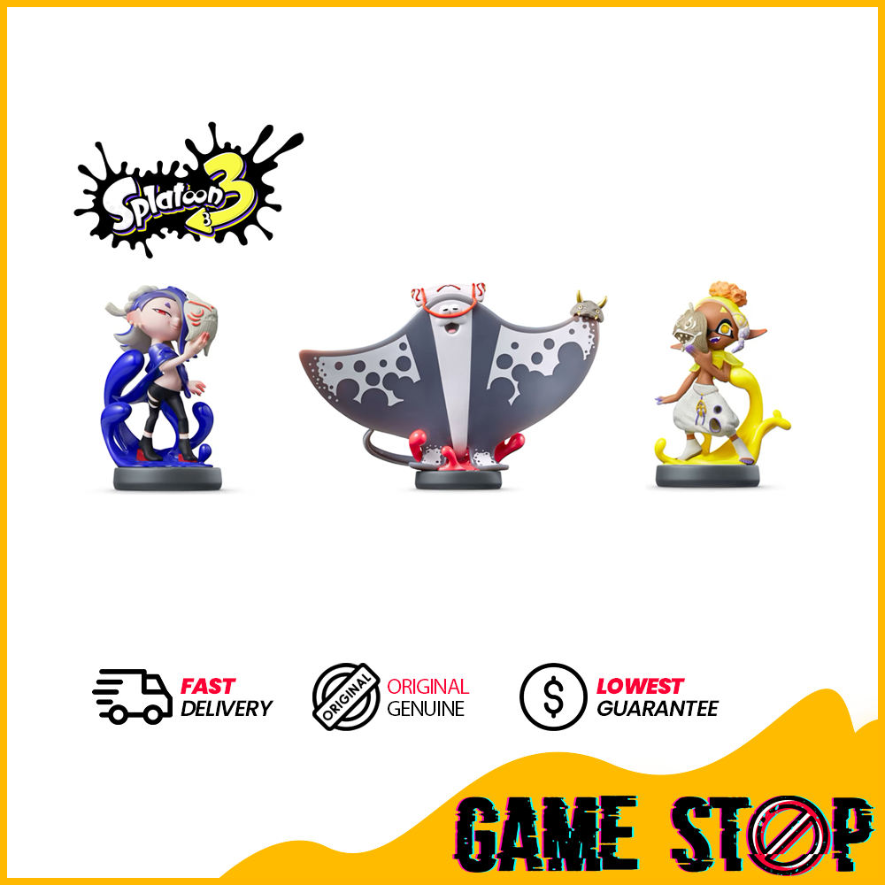 Amiibo Splatoon 3 Series - Shiver, Frye, Big Man | Shopee Malaysia