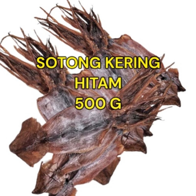 HOT ITEM ️ Sotong Hitam Kering/ Black Dry Squid - 500 g | Shopee Malaysia