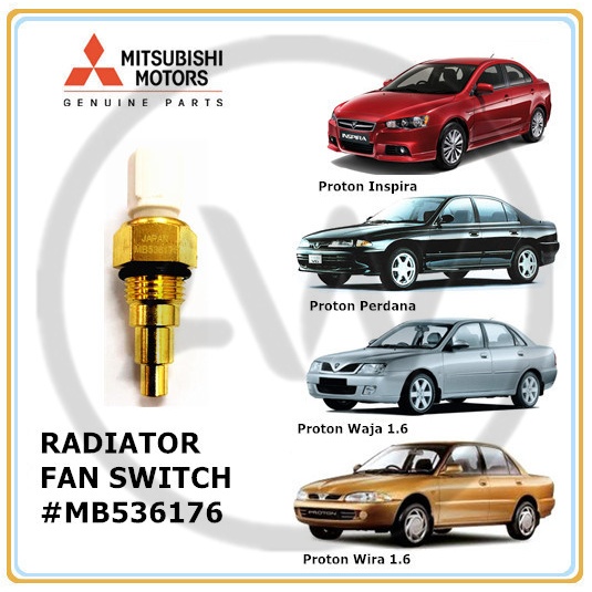 Proton Waja 1.6 Perdana Wira 1.6 Inspira Radiator Temperature Fan ...