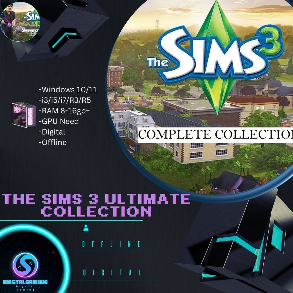 [Pc Game][Digital] The Sims 3 Ultimate Collection | Shopee Malaysia