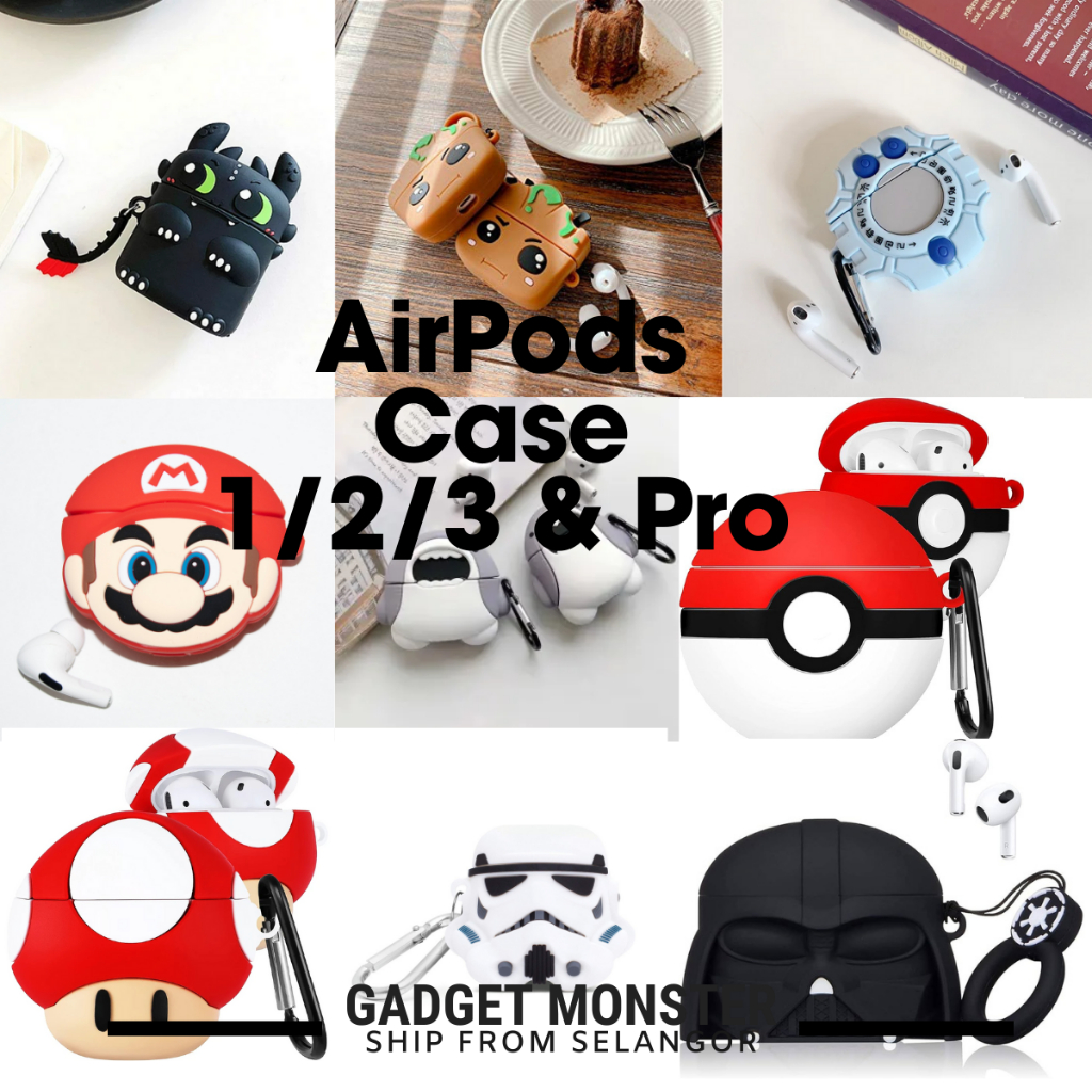 Airpod Pro & pro 2 Cartoon Case Airpod pro 2 Cartoon Casing | Airpod ...