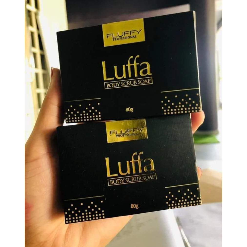 Sabun luffa soap body scrub 80g original hq sabun daki , memutih kulit ...