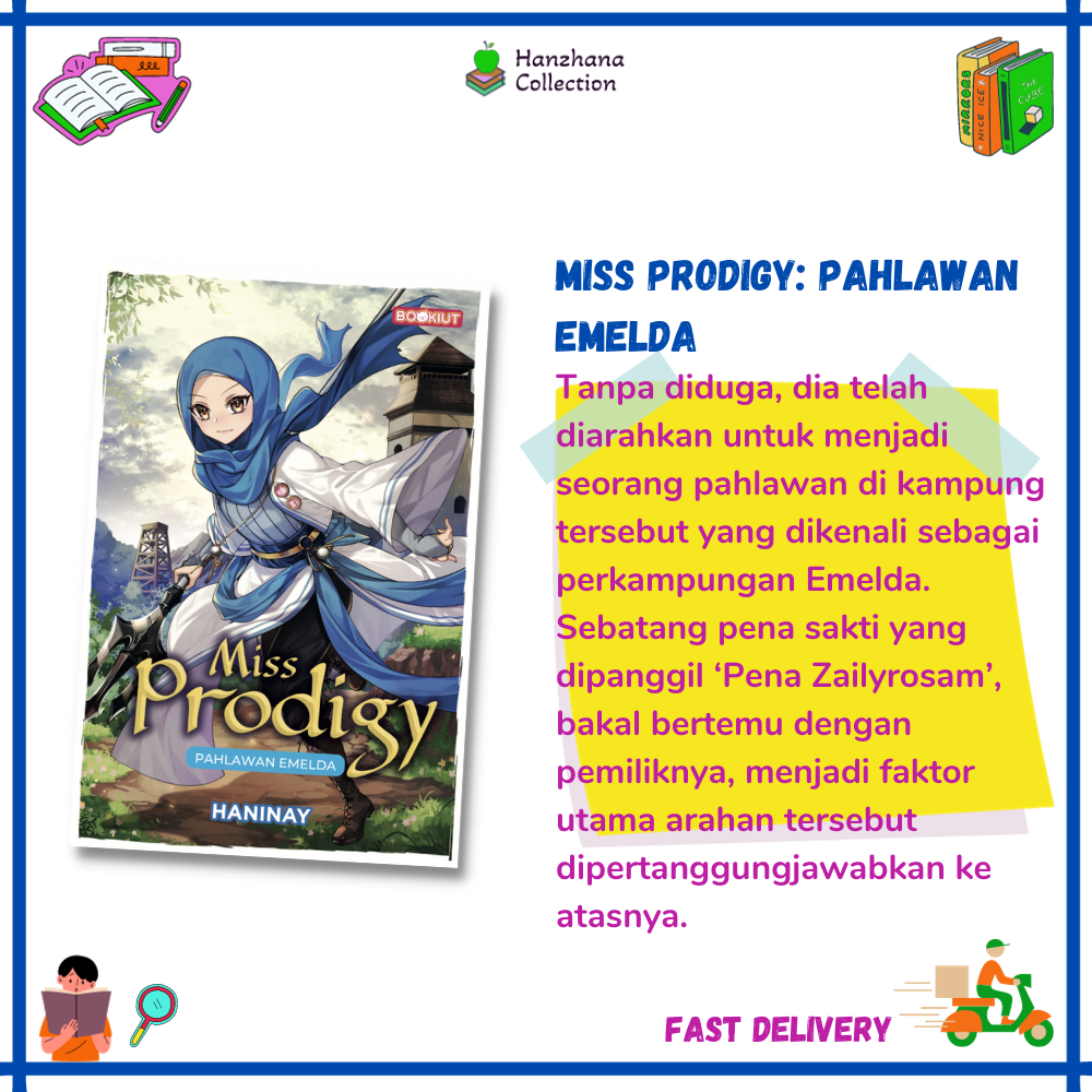 Novel Bookiut : Miss Prodigy - Pahlawan Emelda by Haninay | Shopee Malaysia