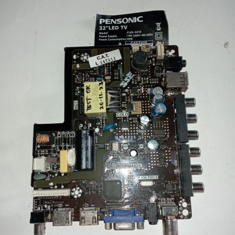 PENSONIC-PLED-3210/AIO BOARD/TCON | Shopee Malaysia