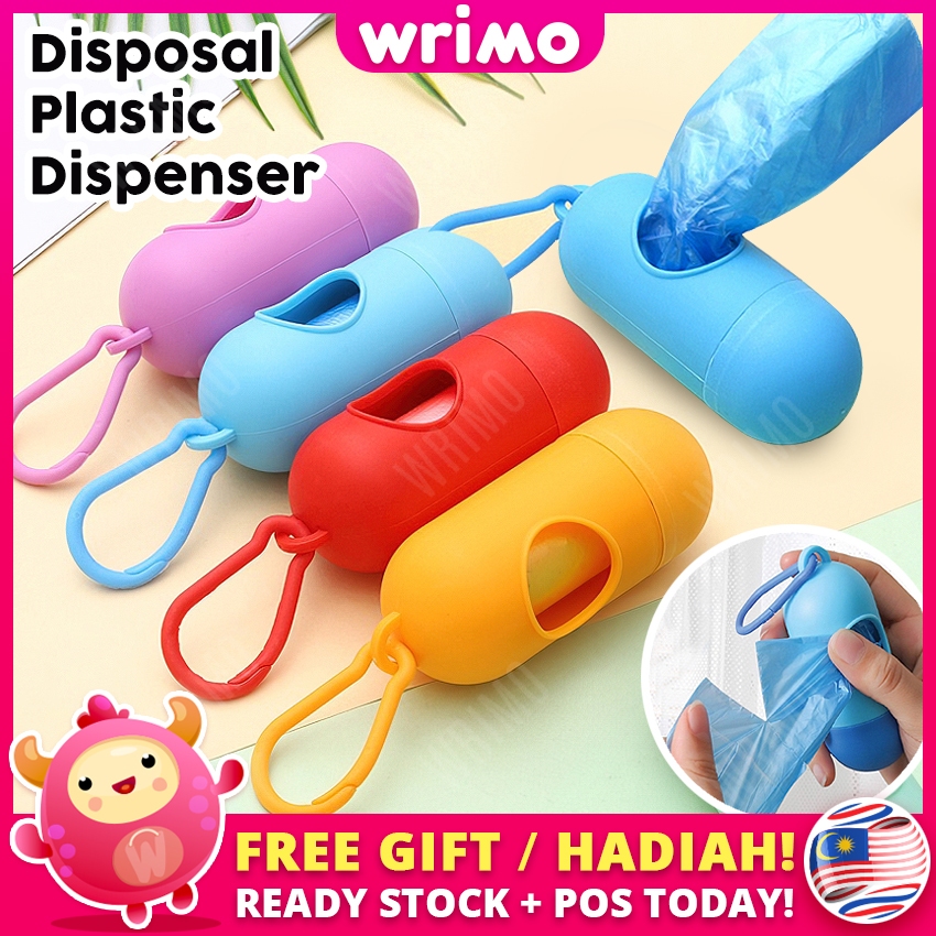 READY STOCK💖 WRIMO Disposal Plastic Dispenser Refill Roll Diaper Trash ...
