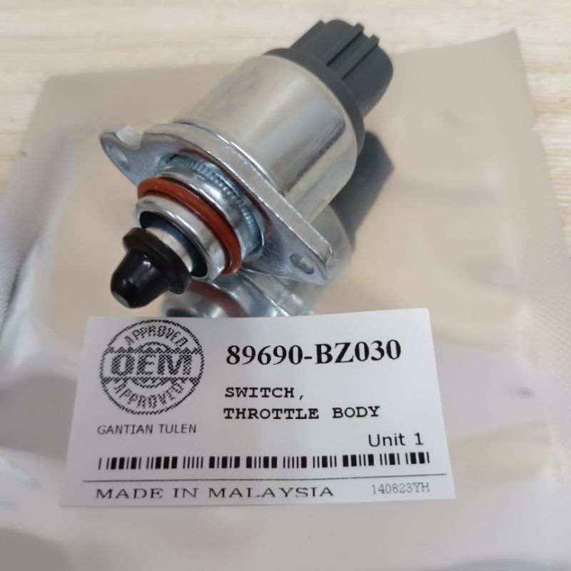 PERODUA ALZA, MYVI LAGI BEST, AVANZA THROTTLE BODY VALVE SENSOR OEM ...