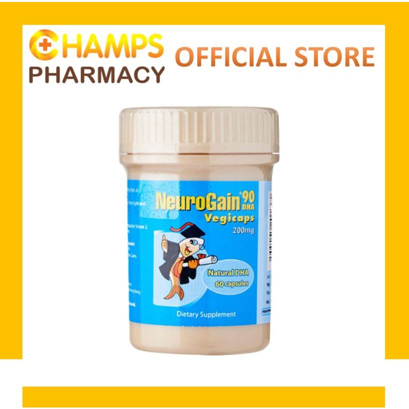 Neurogain Child 90DHA 200Mg 60's (Exp: 04/2025) | Shopee Malaysia