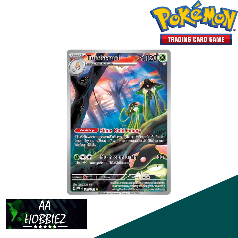 Pokemon TCG Toedscruel 185/182 Paradox Rift | Shopee Malaysia