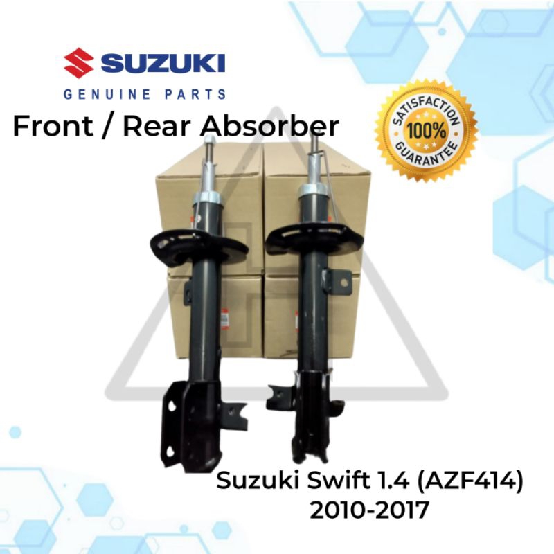 Suzuki Swift 1.4 AZF414 2012-2017 Front Rear Absorber Pair LH & RH ...