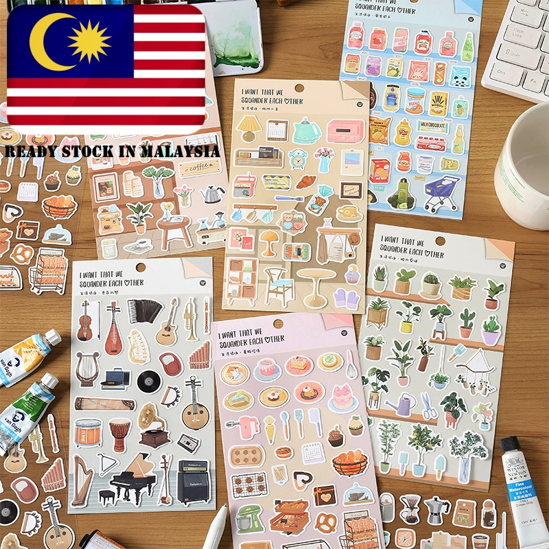 IFM Creative Life Love Poetry Series Deco Stickers DIY Decorations ...