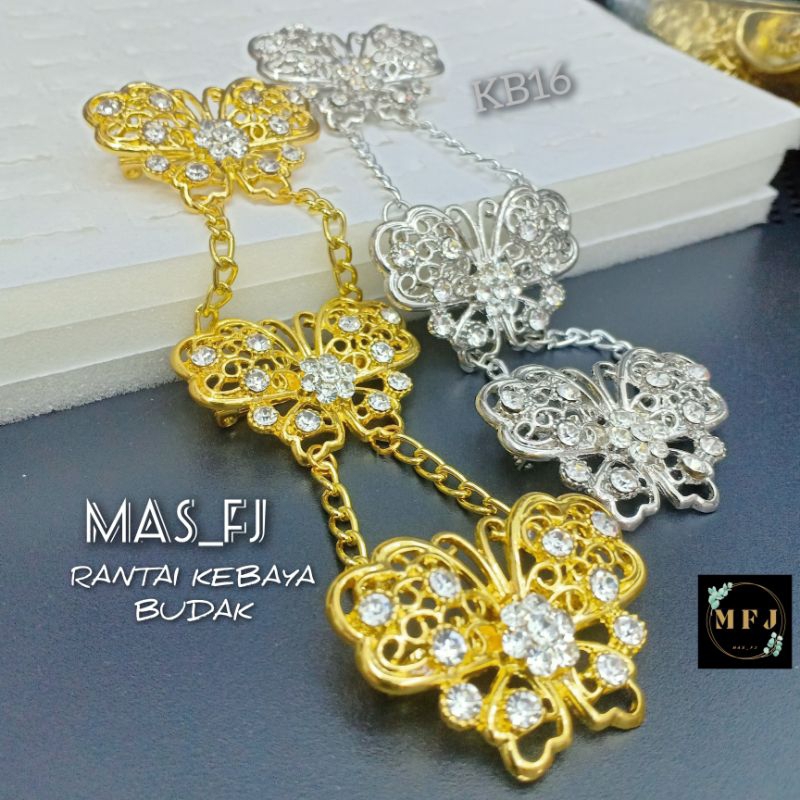 Mas_Fj#Dokoh Rantai Kebaya Budak/Bentuk Rama -Rama💫 High Quality 💫 ...