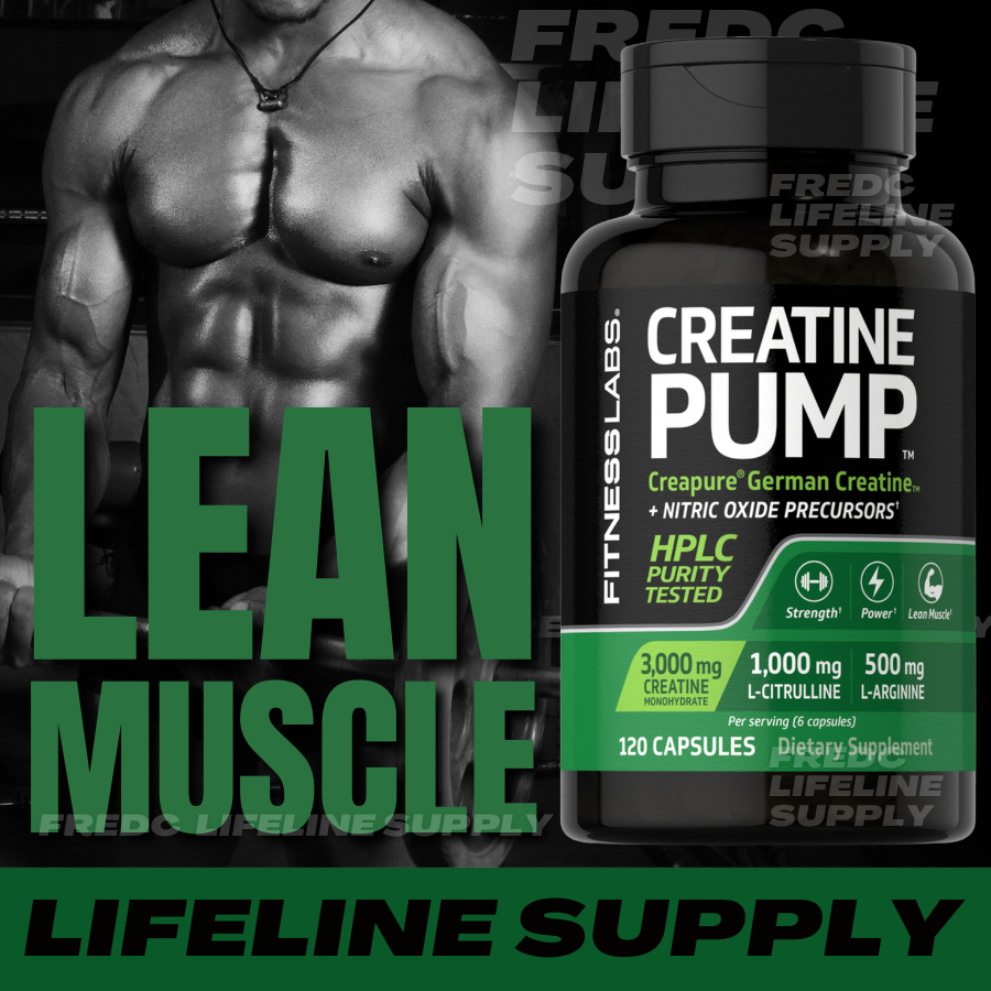 Creatine Pump 120 Capsules Lean Muscle Endurance Strength | Shopee Malaysia