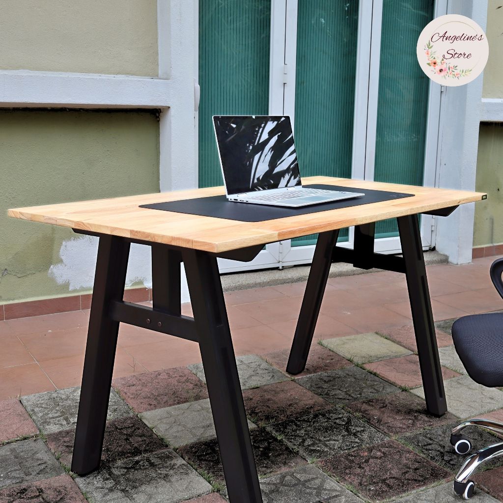 Silko Table made of Solid Wood for study table working desk gaming ...