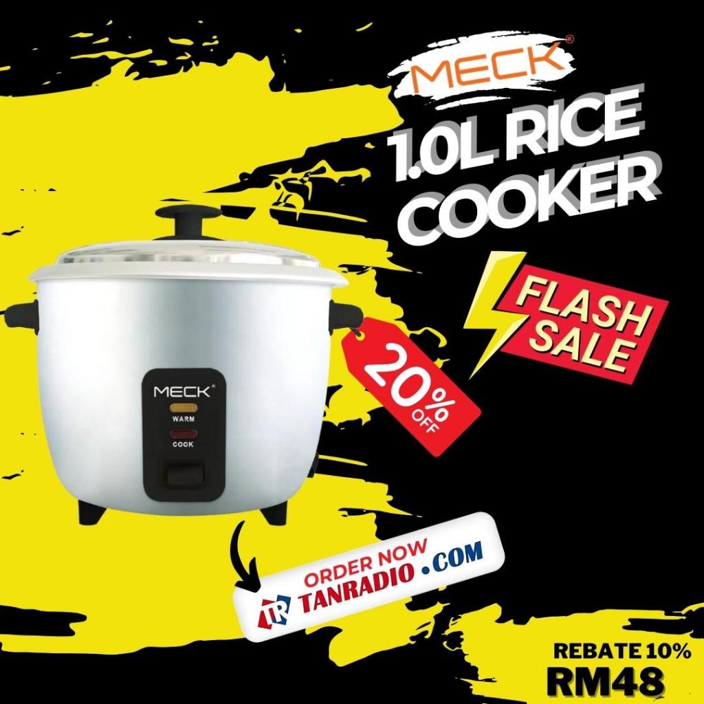Meck 1.0L 1.8L Rice Cooker - MRC-101/MRC-181 | Shopee Malaysia