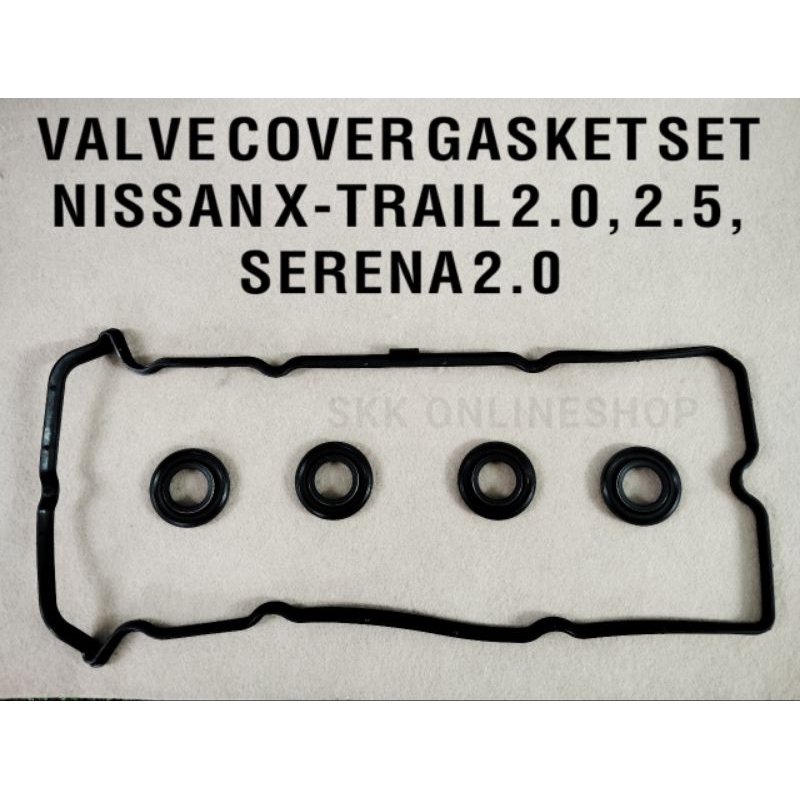 VALVE COVER GASKET SET NISSAN X-TRAIL 2.0, 2.5 OLD MODEL, SERENA C24 2. ...