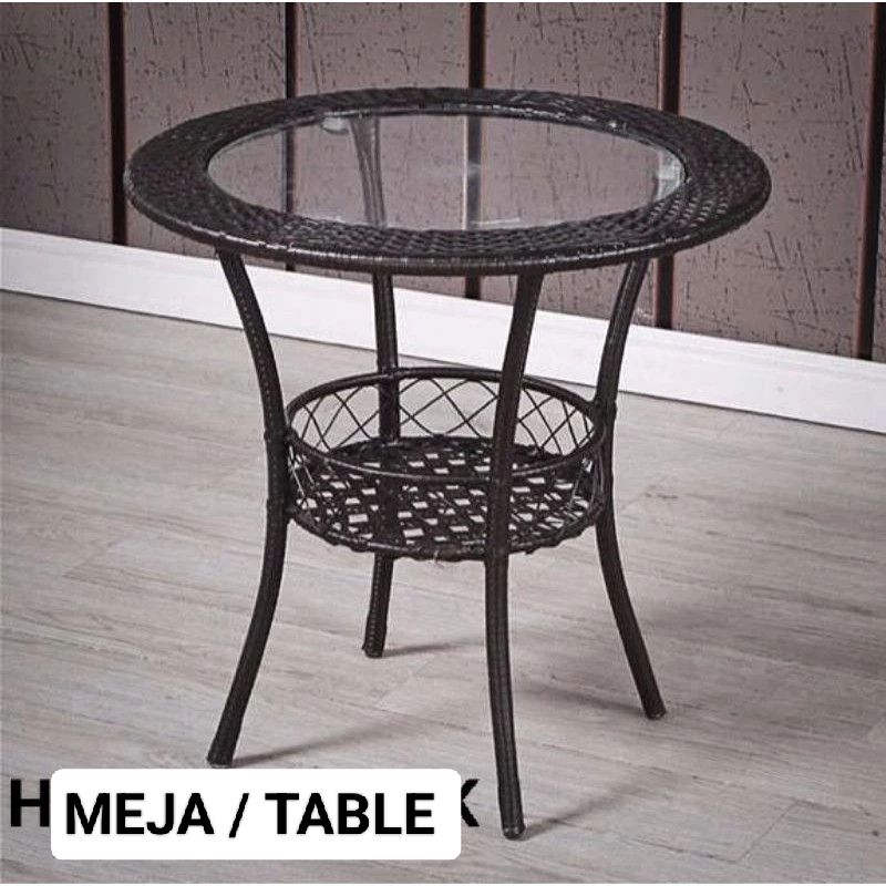 MEJA KOPI / Table / Indoor & Outdoor/ Garden Coffe/ Balcony Table/ Meja ...