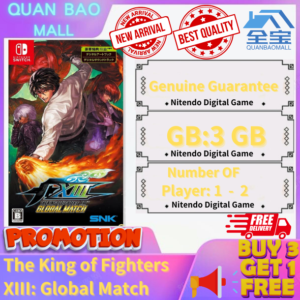 The King of Fighters XIII: Global Match 拳皇13 (Nintendo Switch) Digital Download | Shopee Malaysia