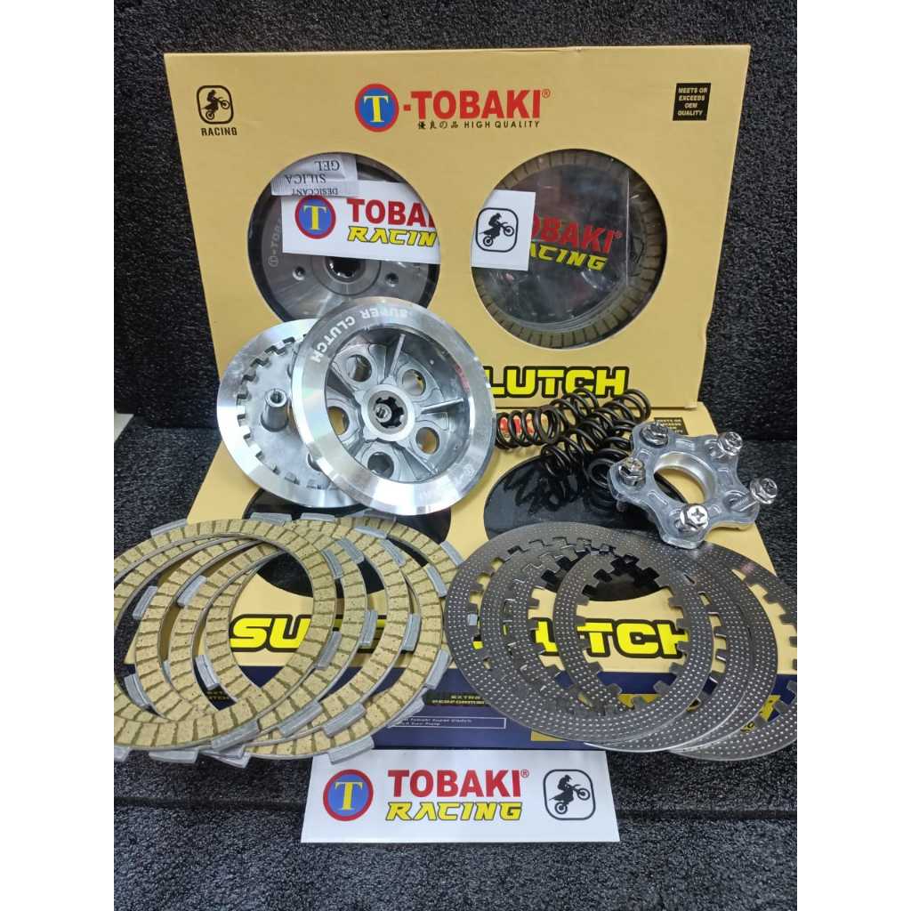ORIGINAL TOBAKI EX5 EX5 DREAM WAVE100 WAVE 100 RACING SUPER HYPER CLUTCH FULL SET KEVLAR IRON ...