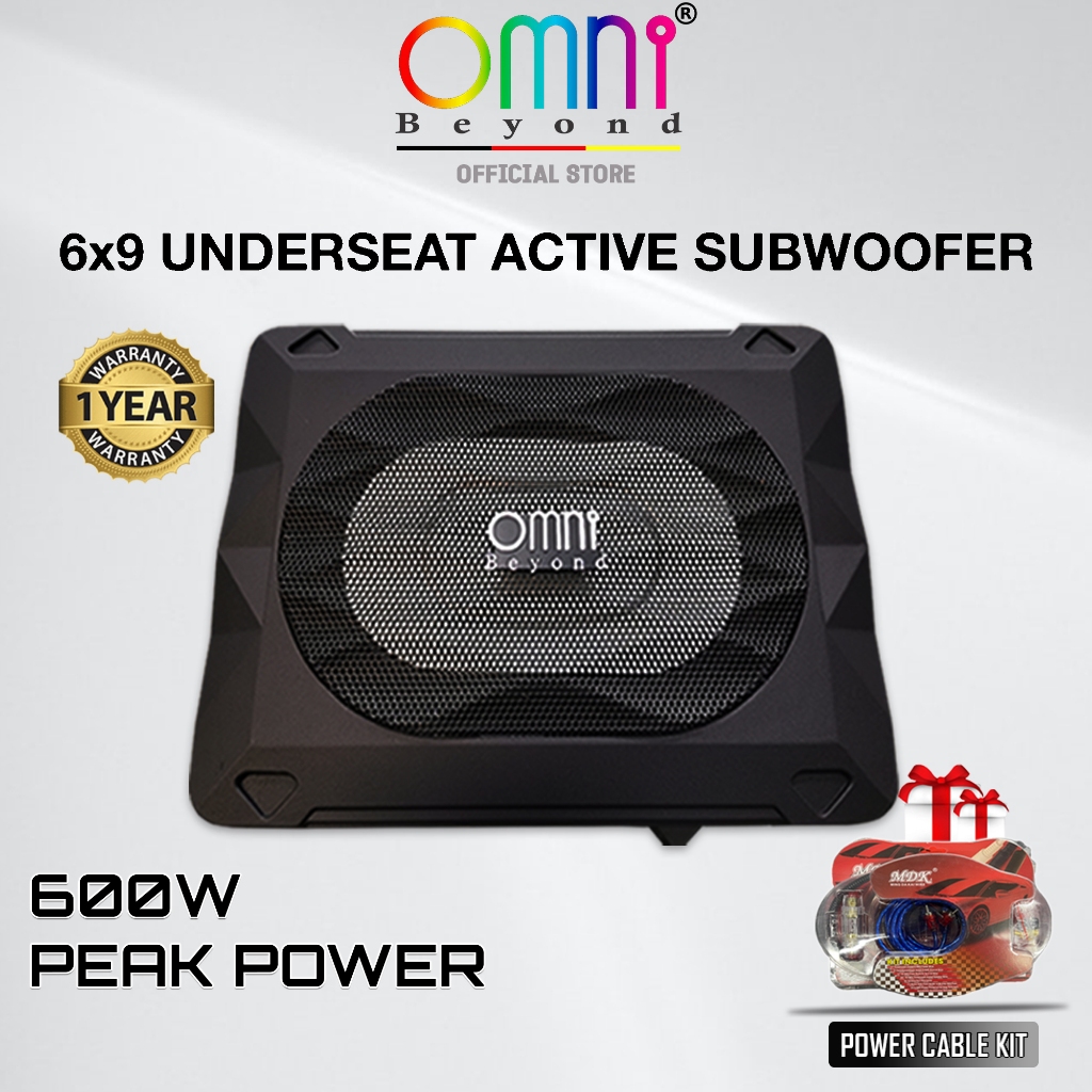 Omni Beyond 6x9 Inches Underseat Subwoofer | Shopee Malaysia
