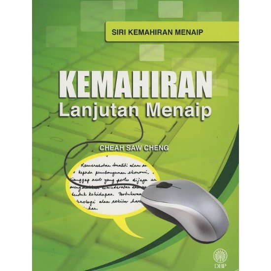 (DBP) Siri Kemahiran Menaip : Kemahiran Lanjutan Menaip | Shopee Malaysia