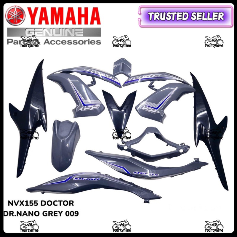 NVX155 V1 NVX V1 BODY COVER SET SIAP TANAM COVERSET TANAM OEM DOCTOR ...