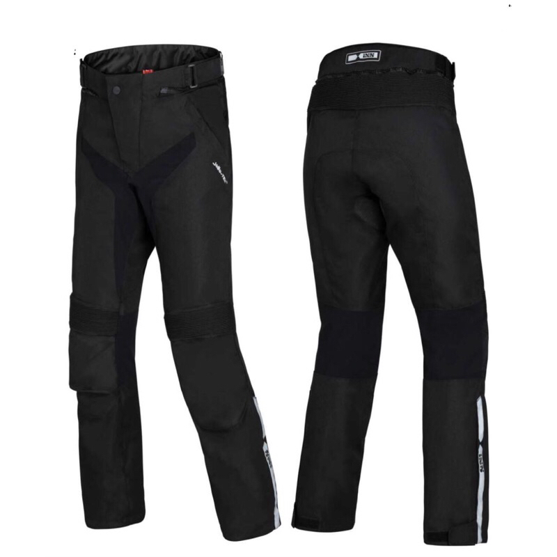 MOTORCYCLE MEN TOURING PANTS WATERPROOF TROUSERS TALLINN-ST 2.0 BLACK ...