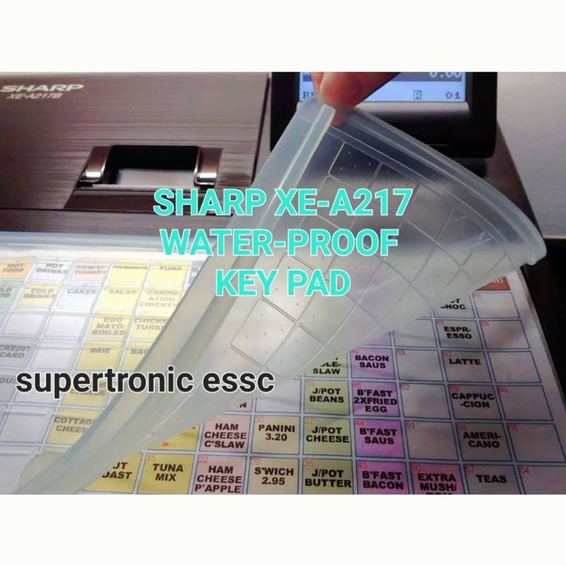 NEW RUBBER KEY PAD KEYBOARD KEYSHEET SHARP XE-A217 | Shopee Malaysia