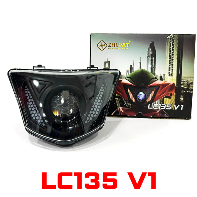 LC135 LC V1 LAMPU VENOM ZHI.PAT LED LAMPU DEPAN PROJECTOR LASER HEADLIGHT HEADLAMP PREMIUM ...