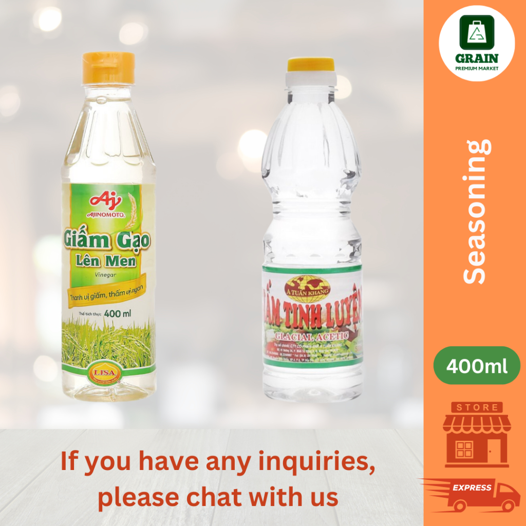 Vietnam Rice Vinegar 400ml - Dam Gao, Dam An Tinh Luyen | Shopee Malaysia