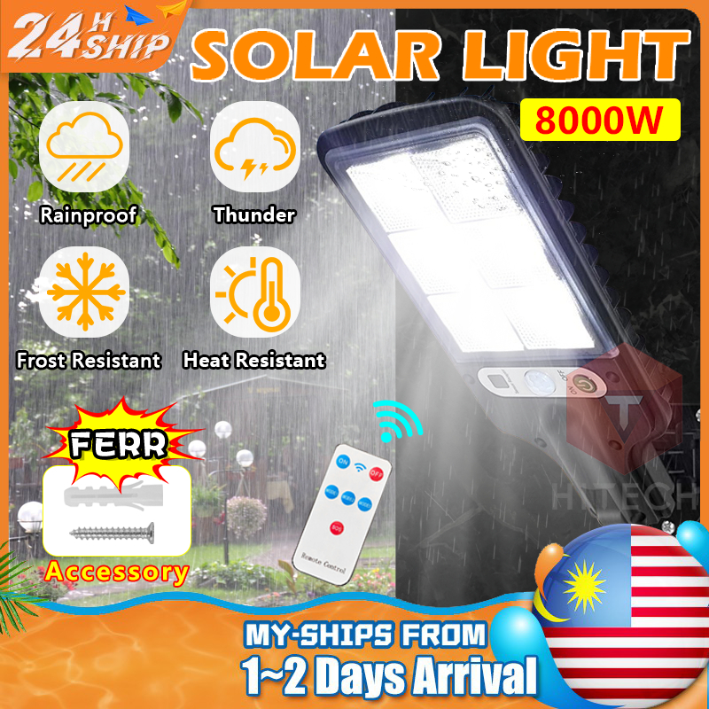 Waterproof Solar Led Light 120W/200W Lampu Solar Street Lighting ...