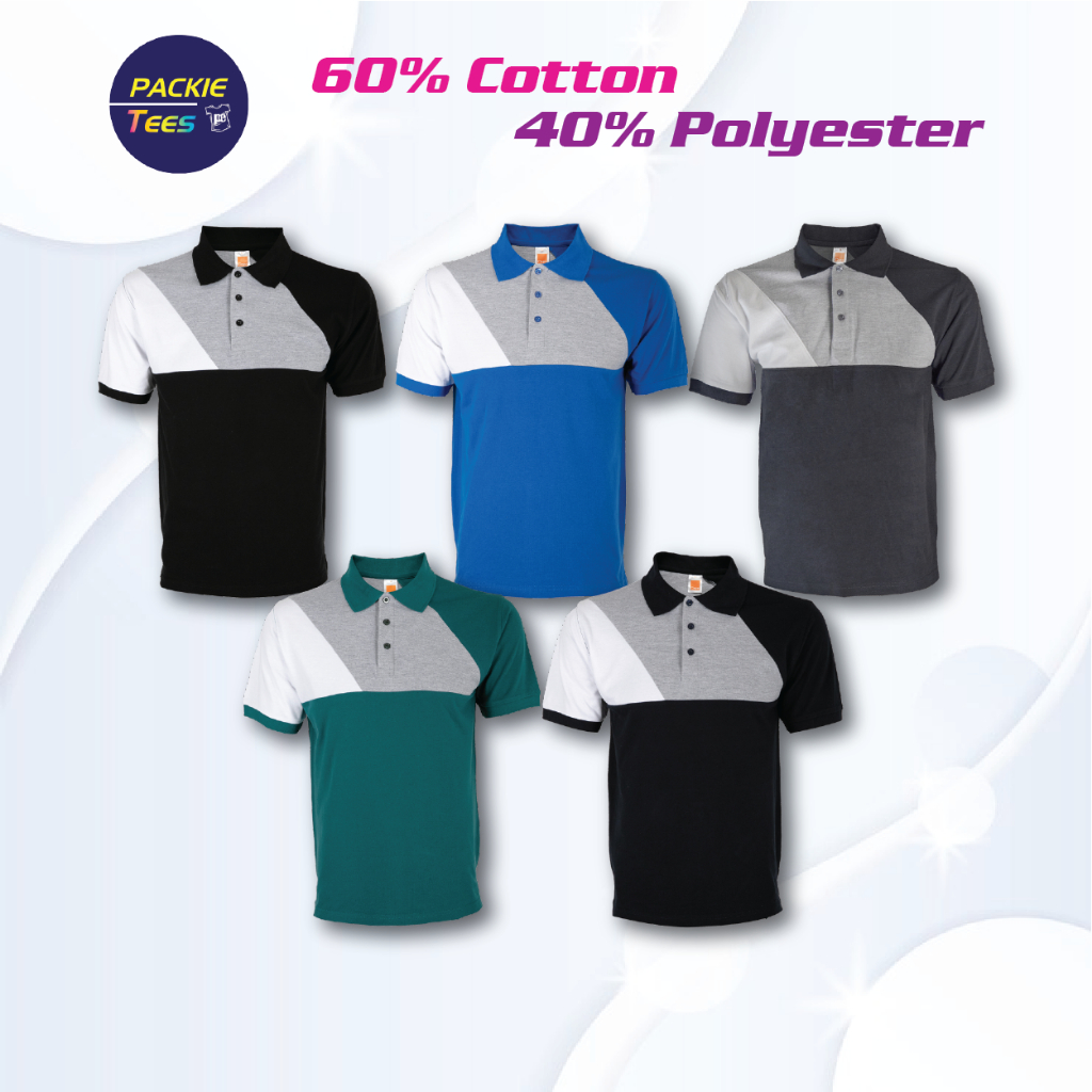 HC28 COMBO POLO HONEYCOMB COLLAR SHORT SLEEVE UNISEX 60% COTTON/40% ...